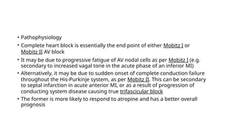 Heart Blocks: causes, presentation and ECGs | PPTX