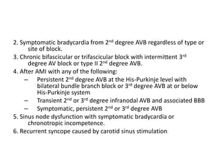 Heart blocks and pacemakers 2019 | PPTX