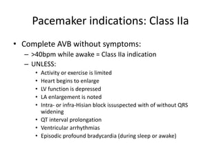 Heart blocks and pacemakers 2019 | PPTX