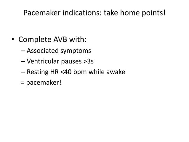 Heart blocks and pacemakers 2019 | PPTX | Heart and Cardiovascular ...