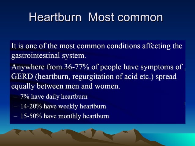 Heartburn | PPT
