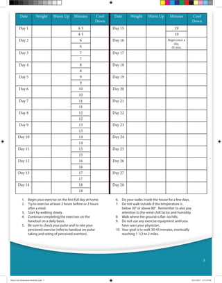 Heart Care Booklet illustrations | PDF | Physical Therapy | Wellness