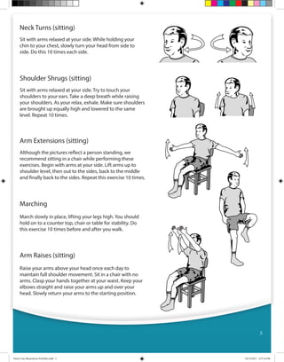 Heart Care Booklet illustrations | PDF | Physical Therapy | Wellness
