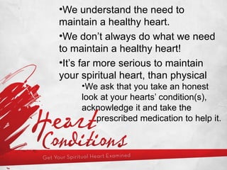 Heart Conditions | PPT