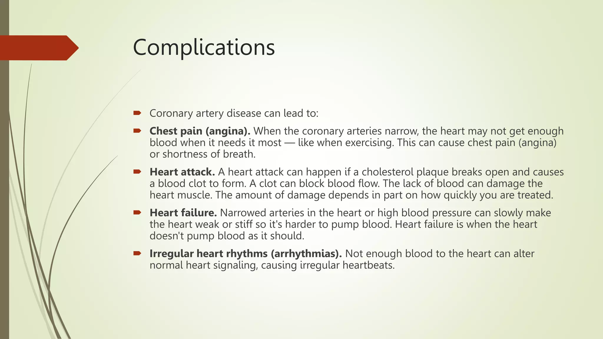 Heart disease.pptx | Heart and Cardiovascular Diseases | Diseases and ...