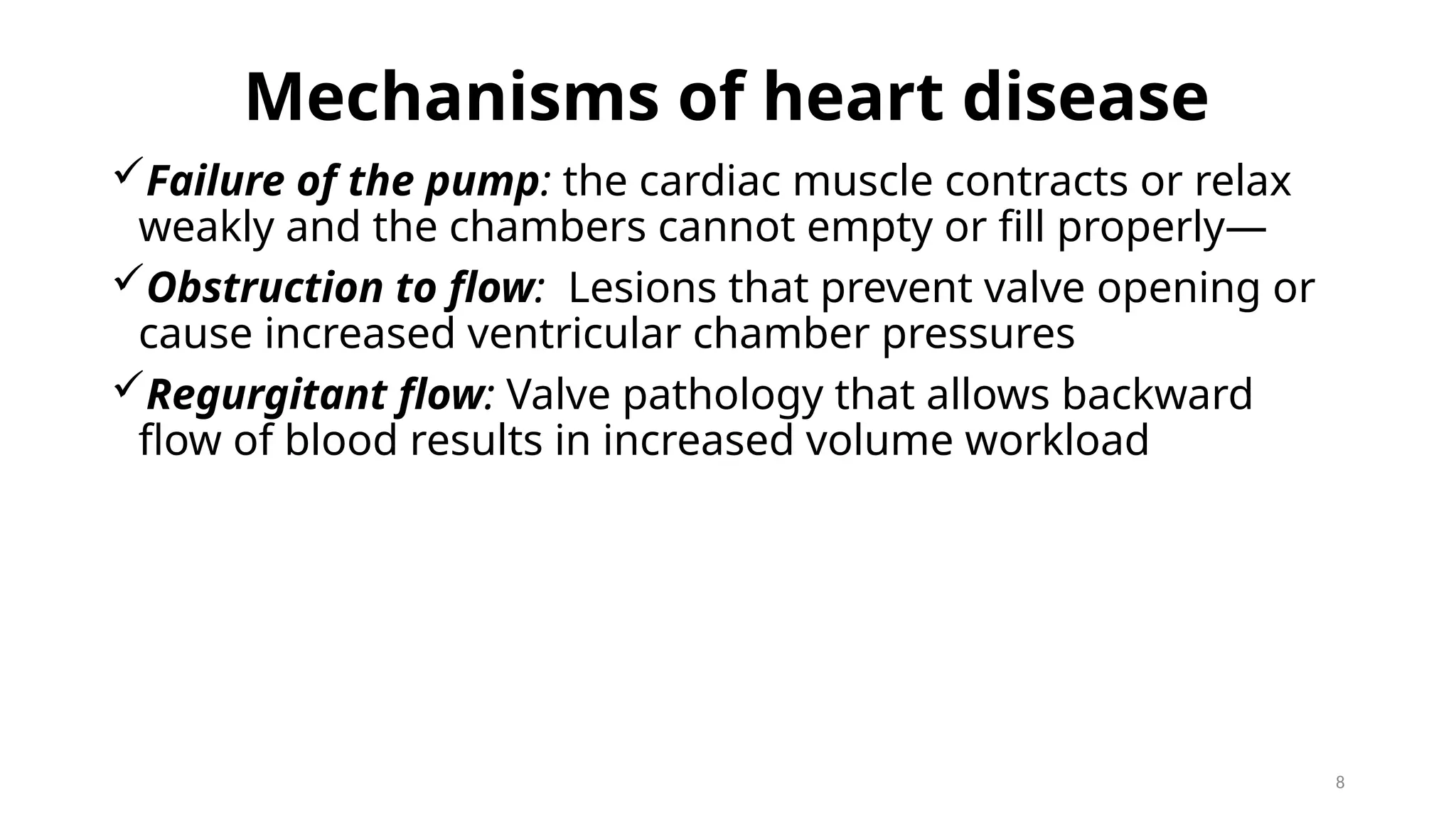 heart disease.pptxcardio vascular system pathology part on ...