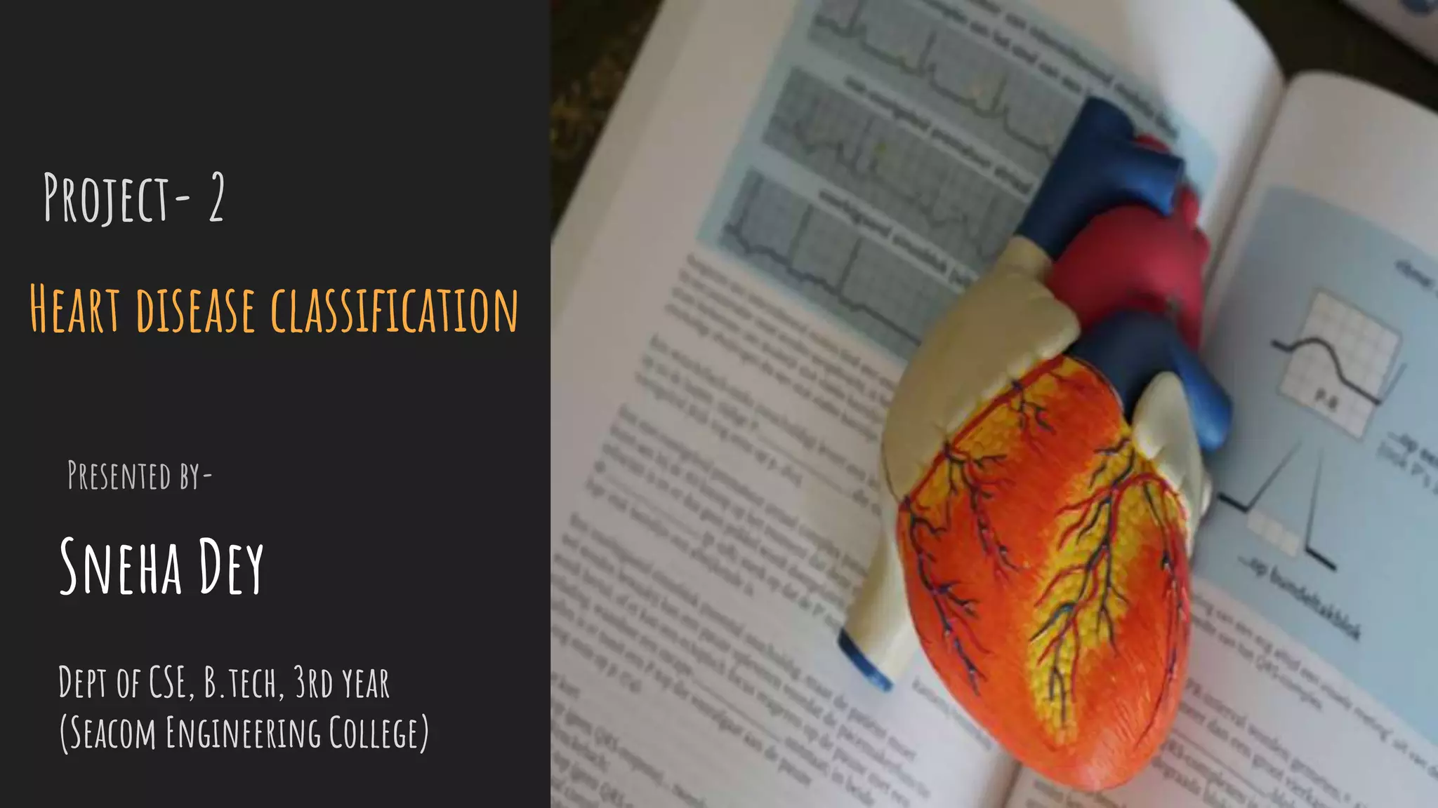 Heart disease classification | PPTX