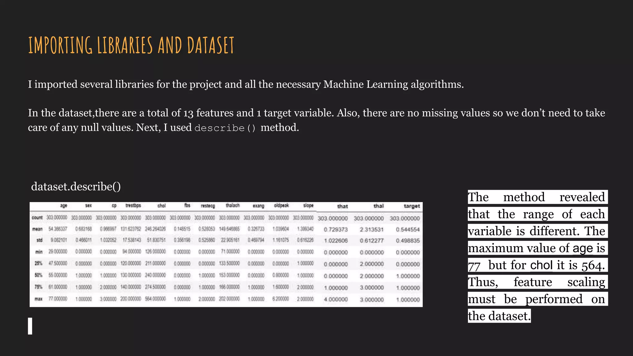 Heart disease classification | PPTX