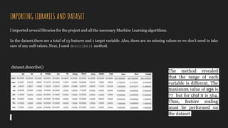 Heart disease classification | PPTX