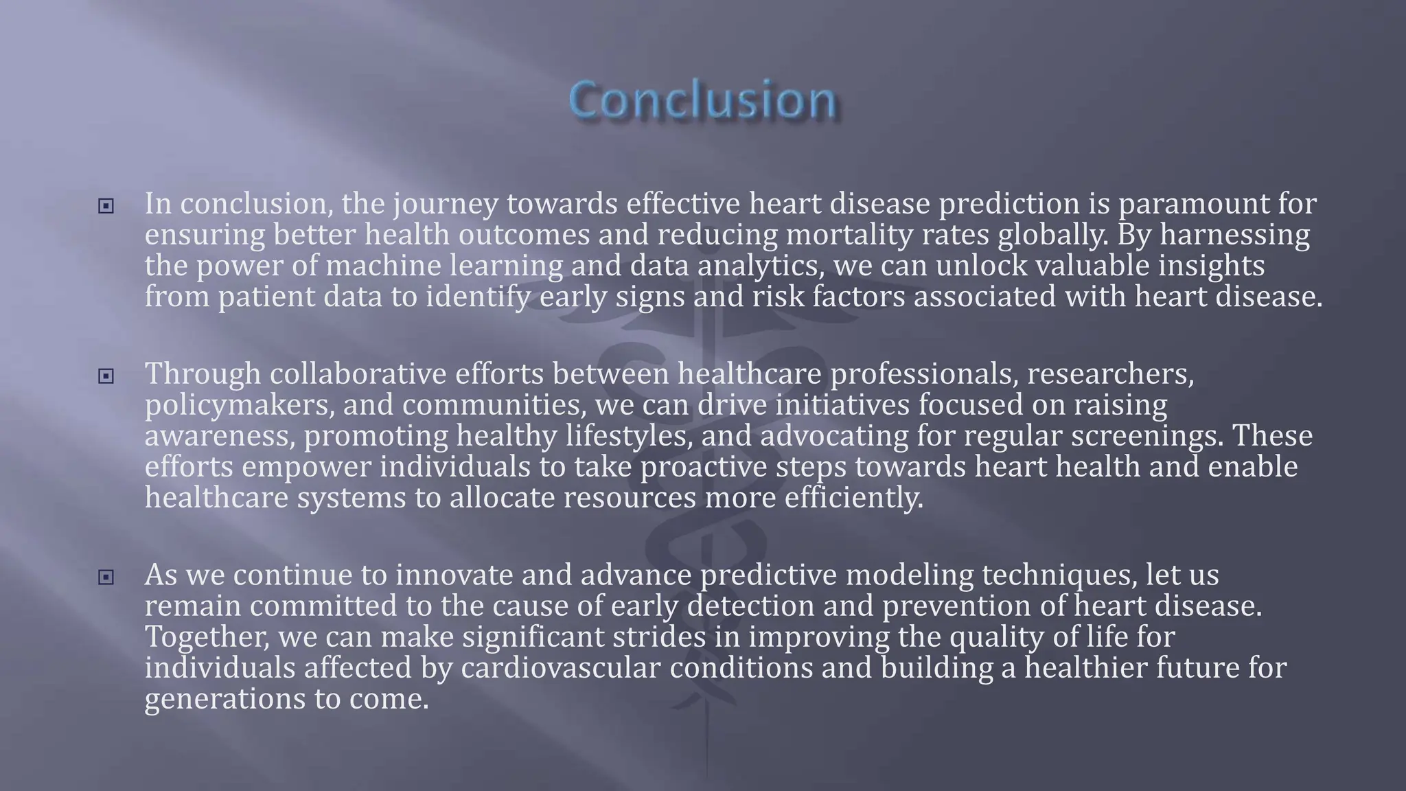 Heart Disease Classification: Machine Learning Analysis | PPTX