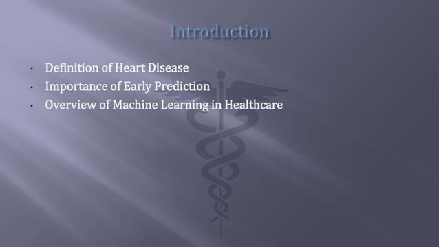 Heart Disease Classification: Machine Learning Analysis | PPTX