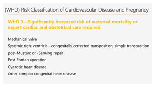 Heart disease in pregnancy | PPTX