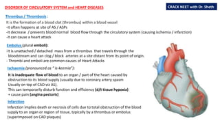 Heart Disease NOTES - CRACK NEET by Dr. Sheth | PPT