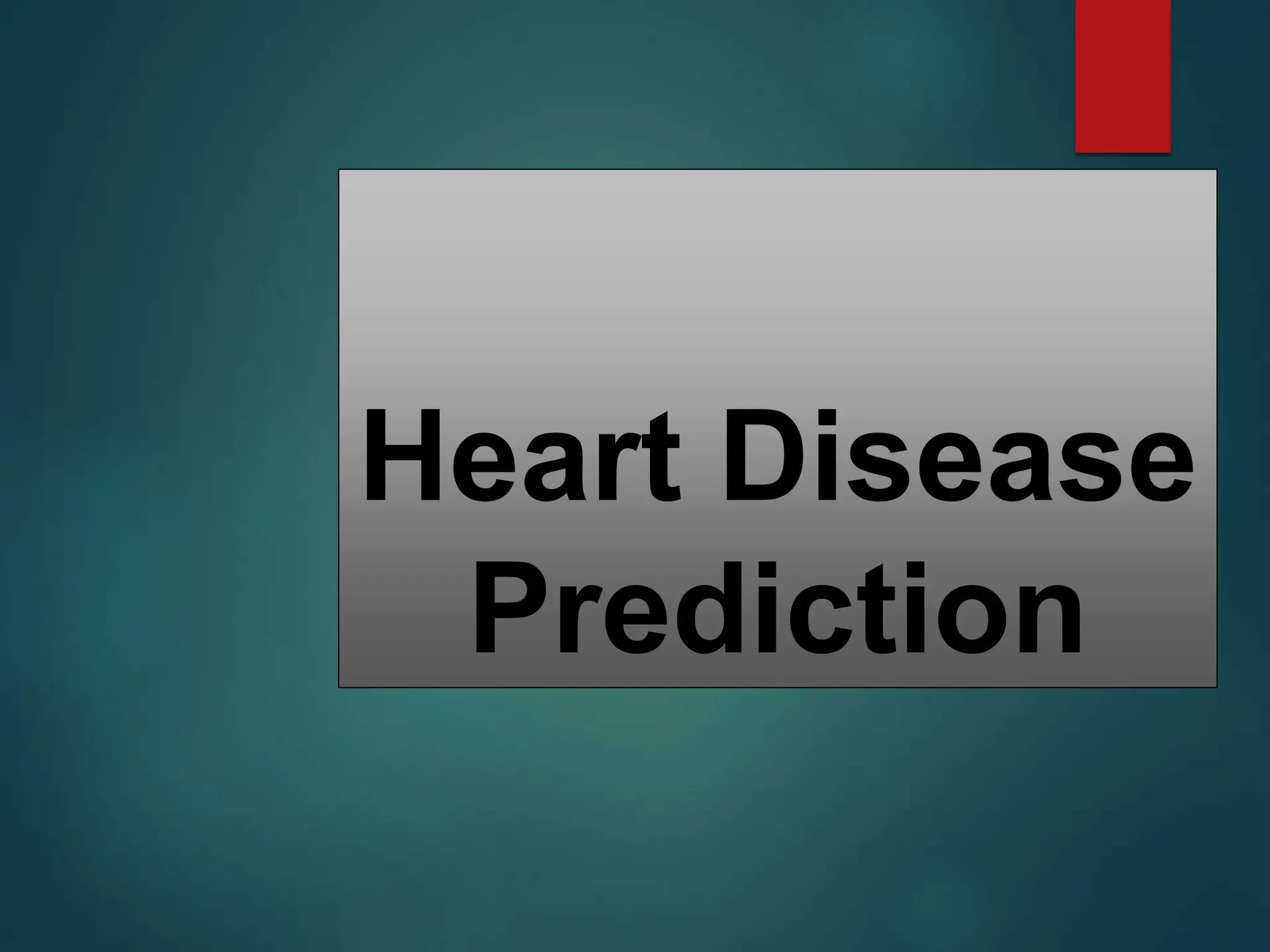 Heart Disease Prediction using machine learning.pptx