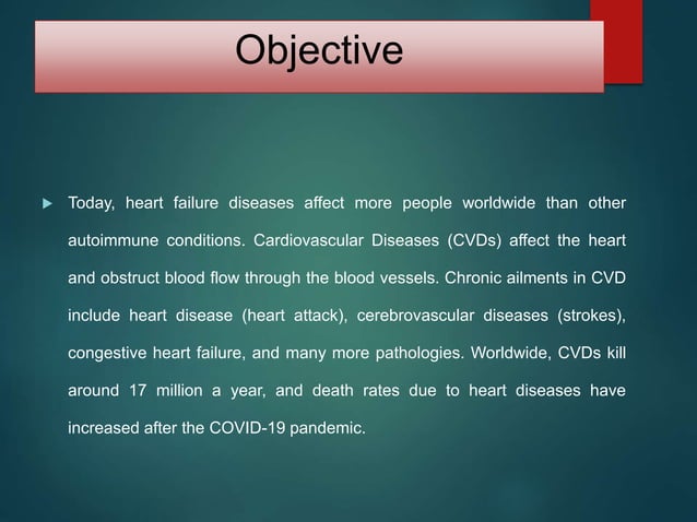 Heart Disease Prediction using machine learning.pptx | Heart and Cardiovascular Diseases ...