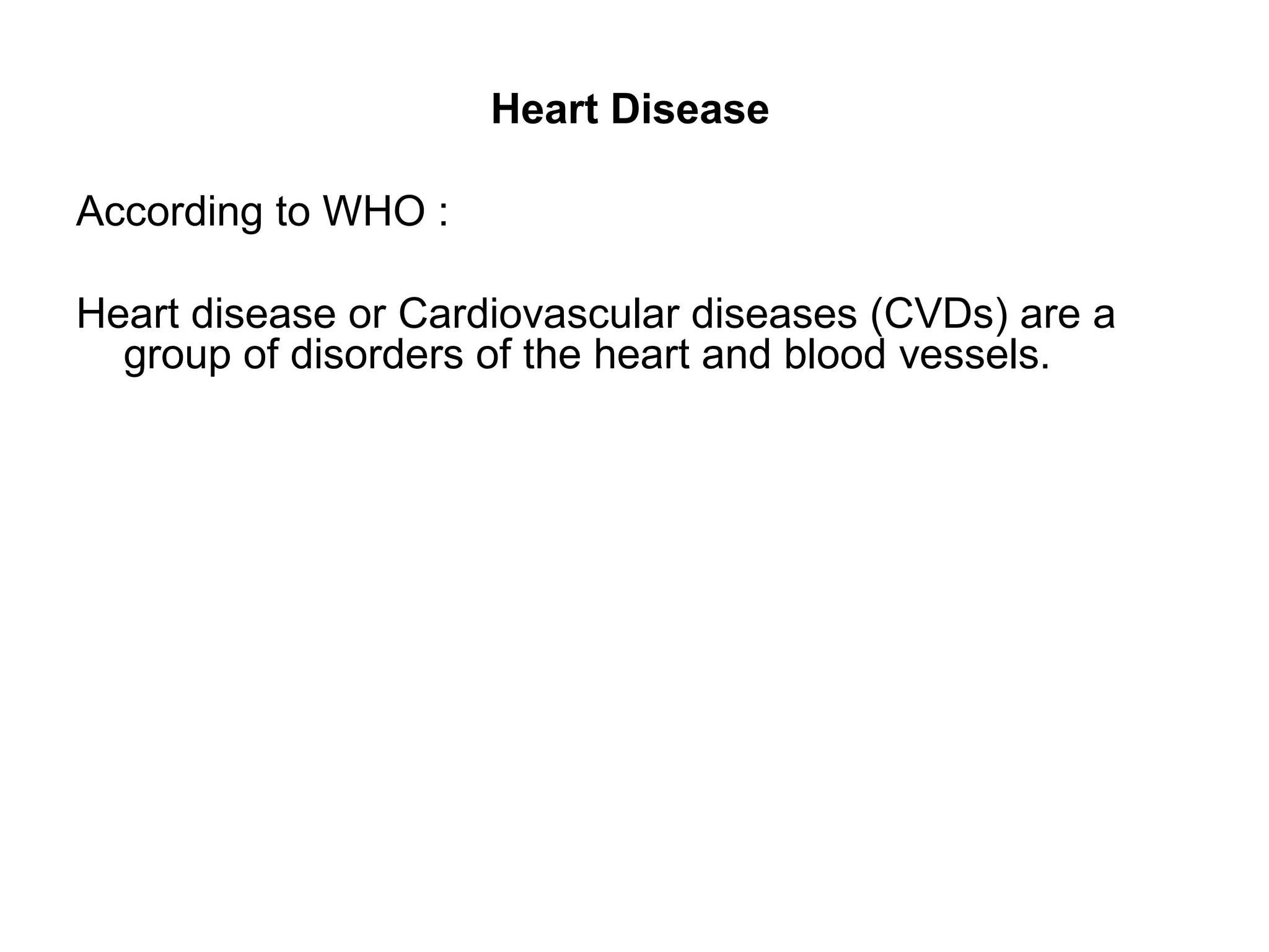 BASIC OF HEART DISEASE | PPT