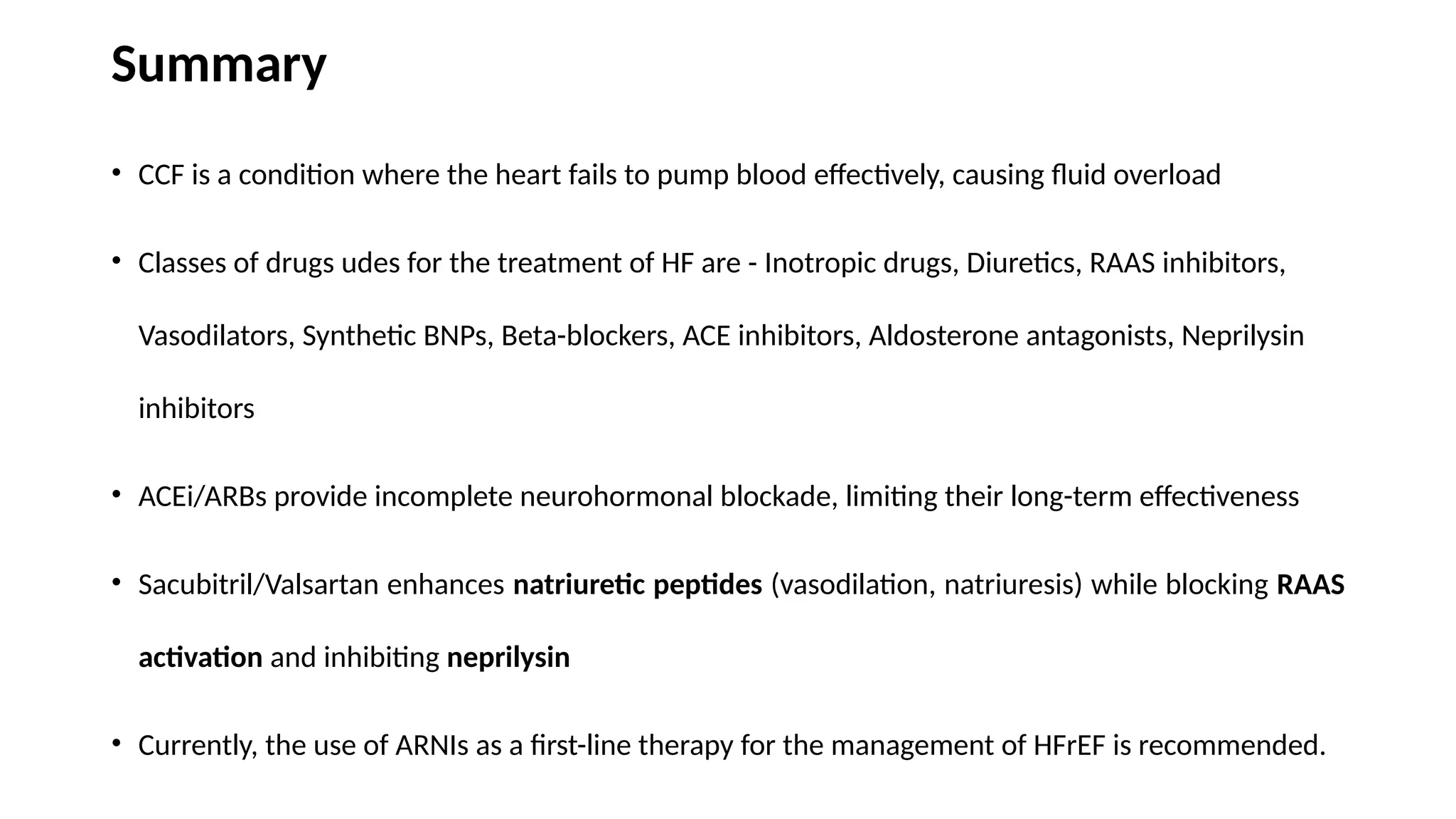 Role of Angiotensin Receptor Neprilysin Inhinitor in Congestive Heart ...