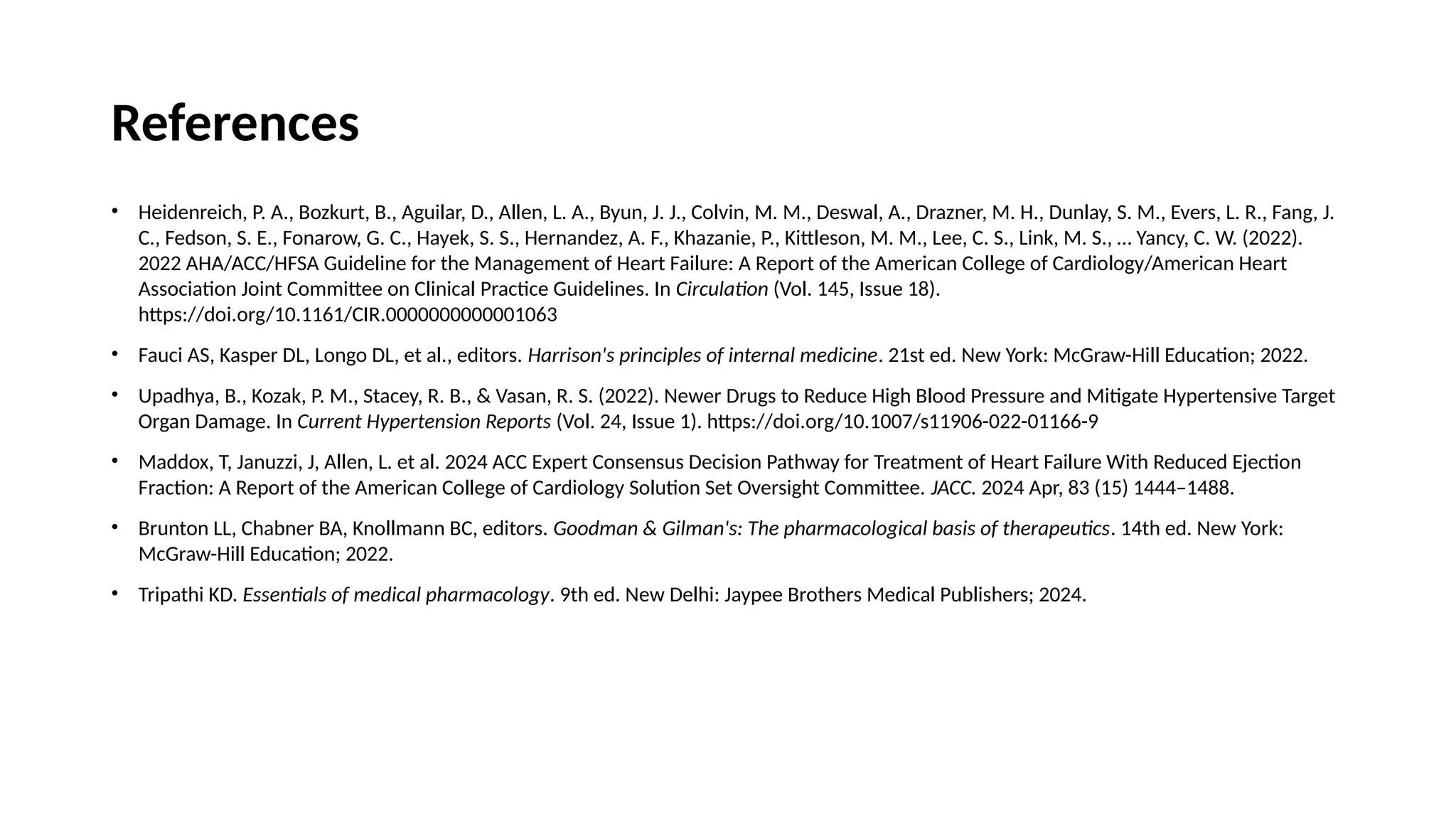 Role of Angiotensin Receptor Neprilysin Inhinitor in Congestive Heart ...