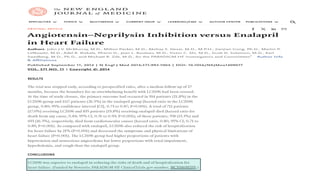 Role of Angiotensin Receptor Neprilysin Inhinitor in Congestive Heart ...