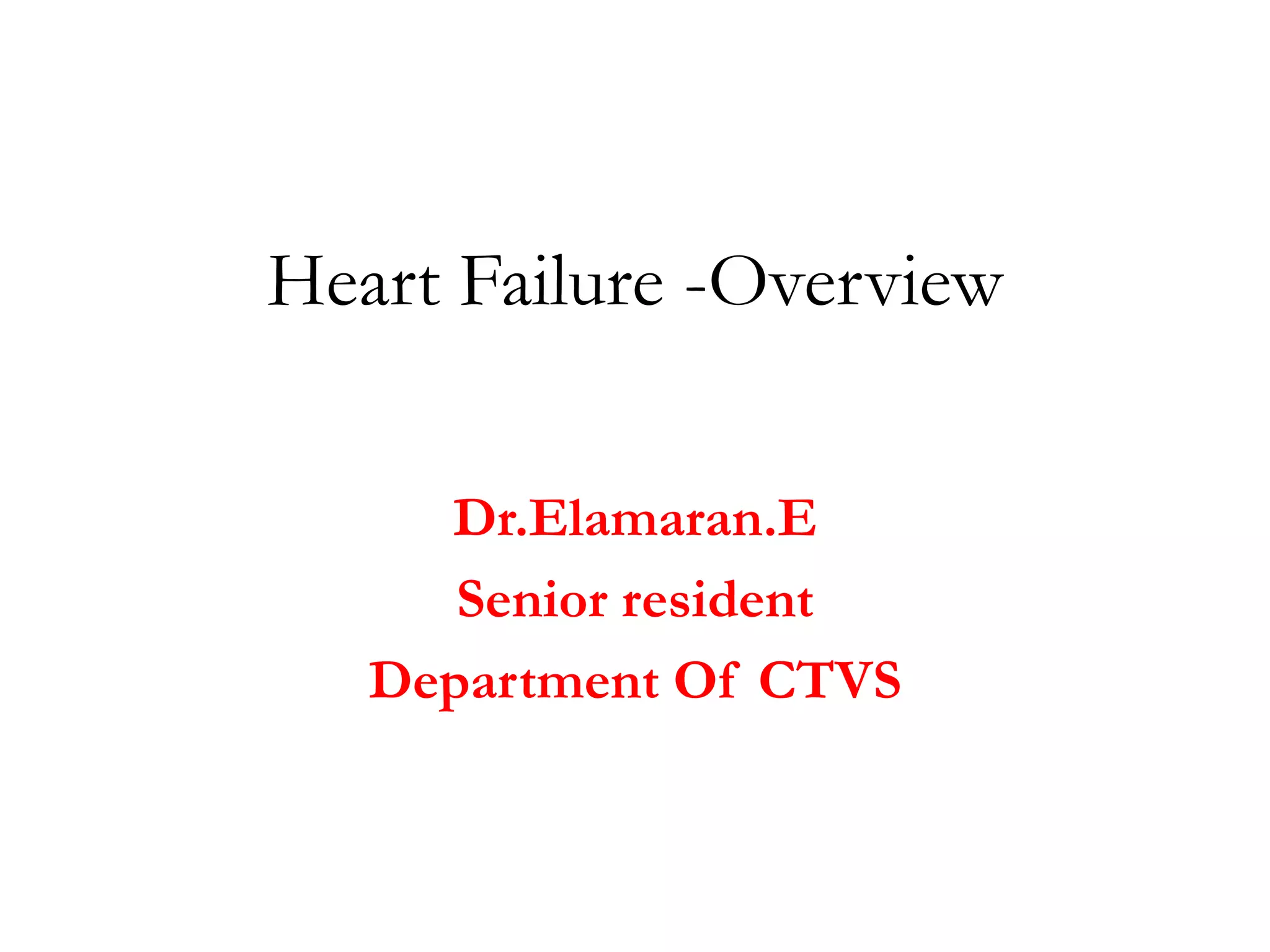 Heart failure | PPT