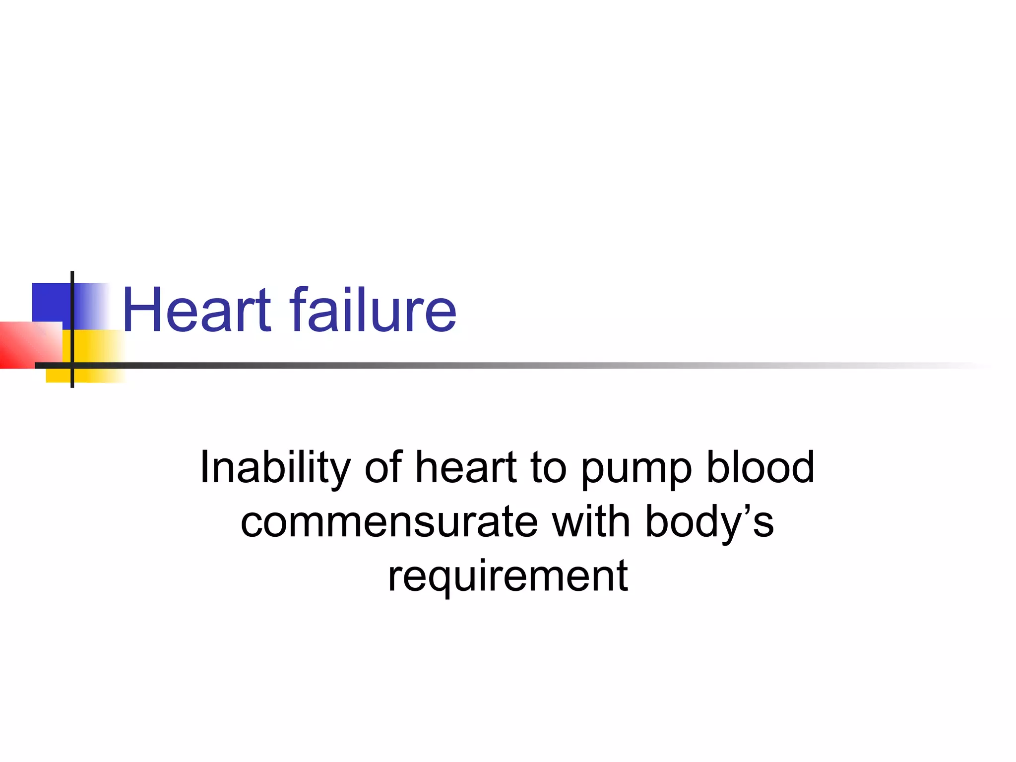 Heart failure | PPT