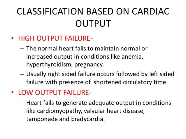 High Output Heart Failure | High Ventricular Pressure – BAFRUX