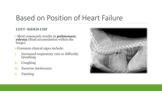 Heart Failure in Animals | PPTX