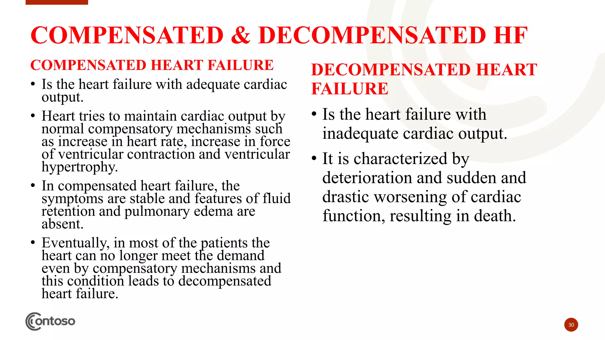 HEART FAILURE | PPTX | Lung and Respiratory Health | Diseases and ...