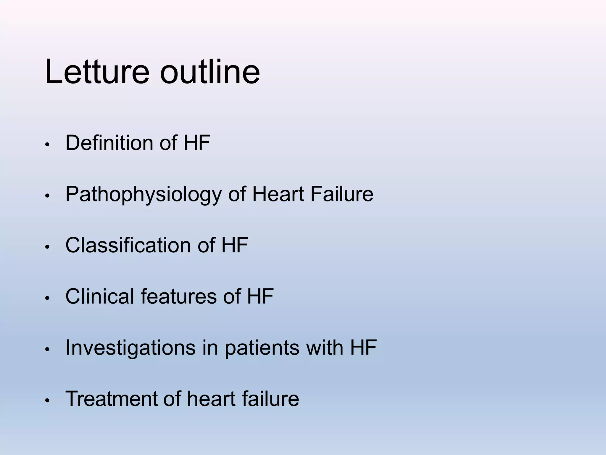 Heart failure | PPTX