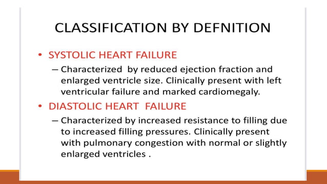 Heart failure | PPT