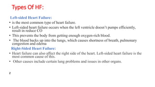 Heart Failure.pptx | Heart and Cardiovascular Diseases | Diseases and ...