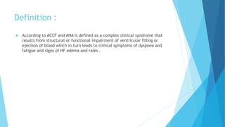 Heart Failure.pptx very intense for medical | PPT