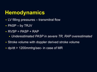 Heart failure - Echocardiography | PPTX