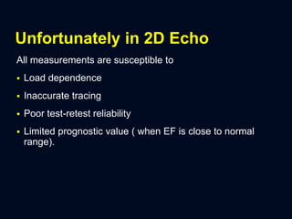 Heart failure - Echocardiography | PPTX
