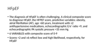 HEART FAILURE management guidelines related | PPTX