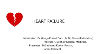 Heart Failure etiology investigations and | PPTX