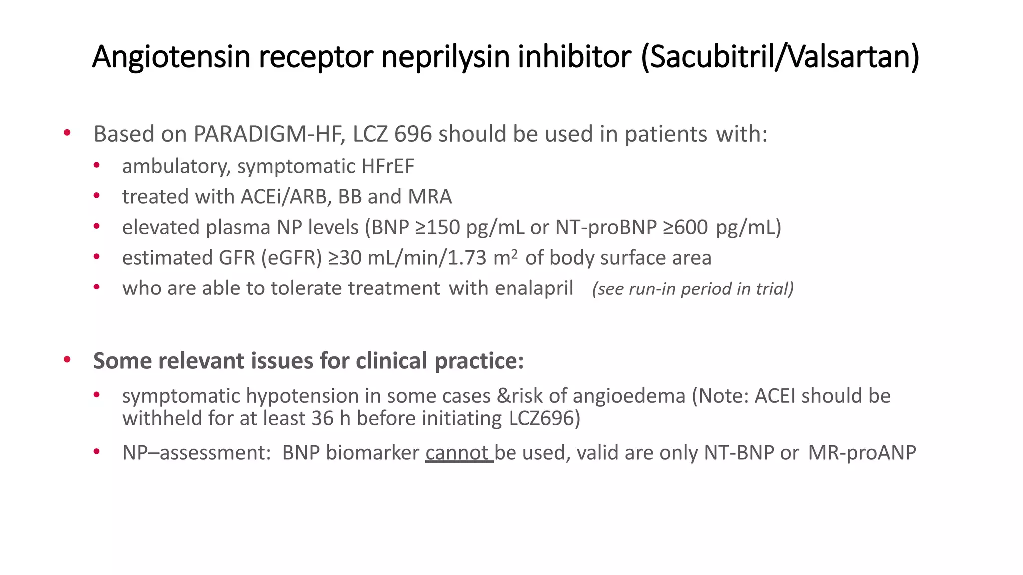 Guideline directed medical therapy for “Chronic Heart Failure“ | PPTX