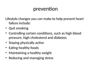 Heart failure management,pathophysiology | PPTX