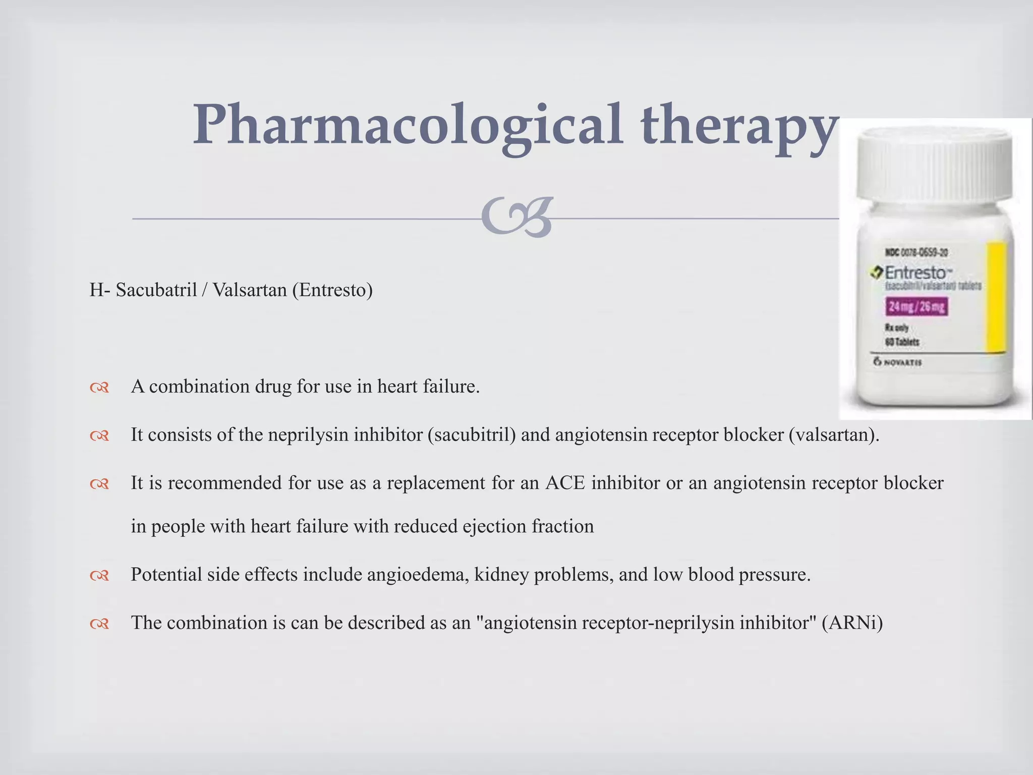 Heart failure clinical pharmacy | PPTX