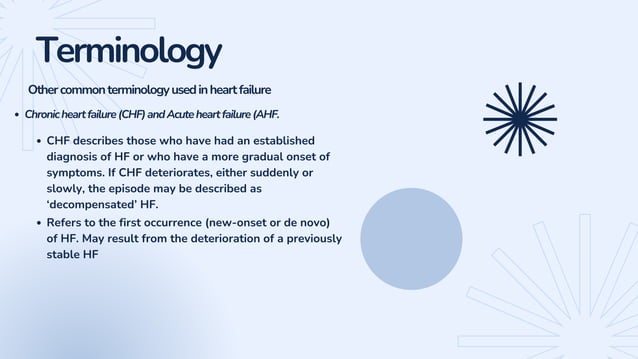 Heart failure #HFPEF #HFREF #MEDICALSTUDENT | PPT