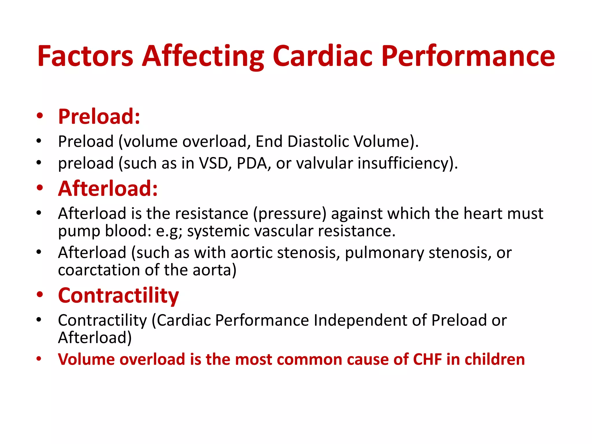Heart failure in children | PPTX