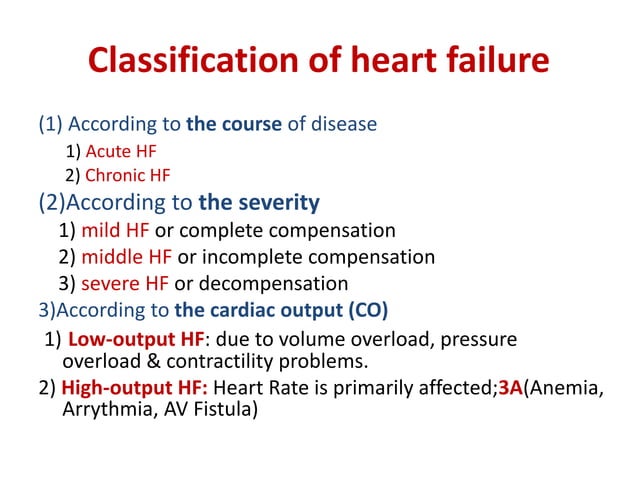 Heart failure in children | PPTX