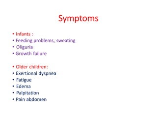 heart failure in children and pediatrics) | PPTX