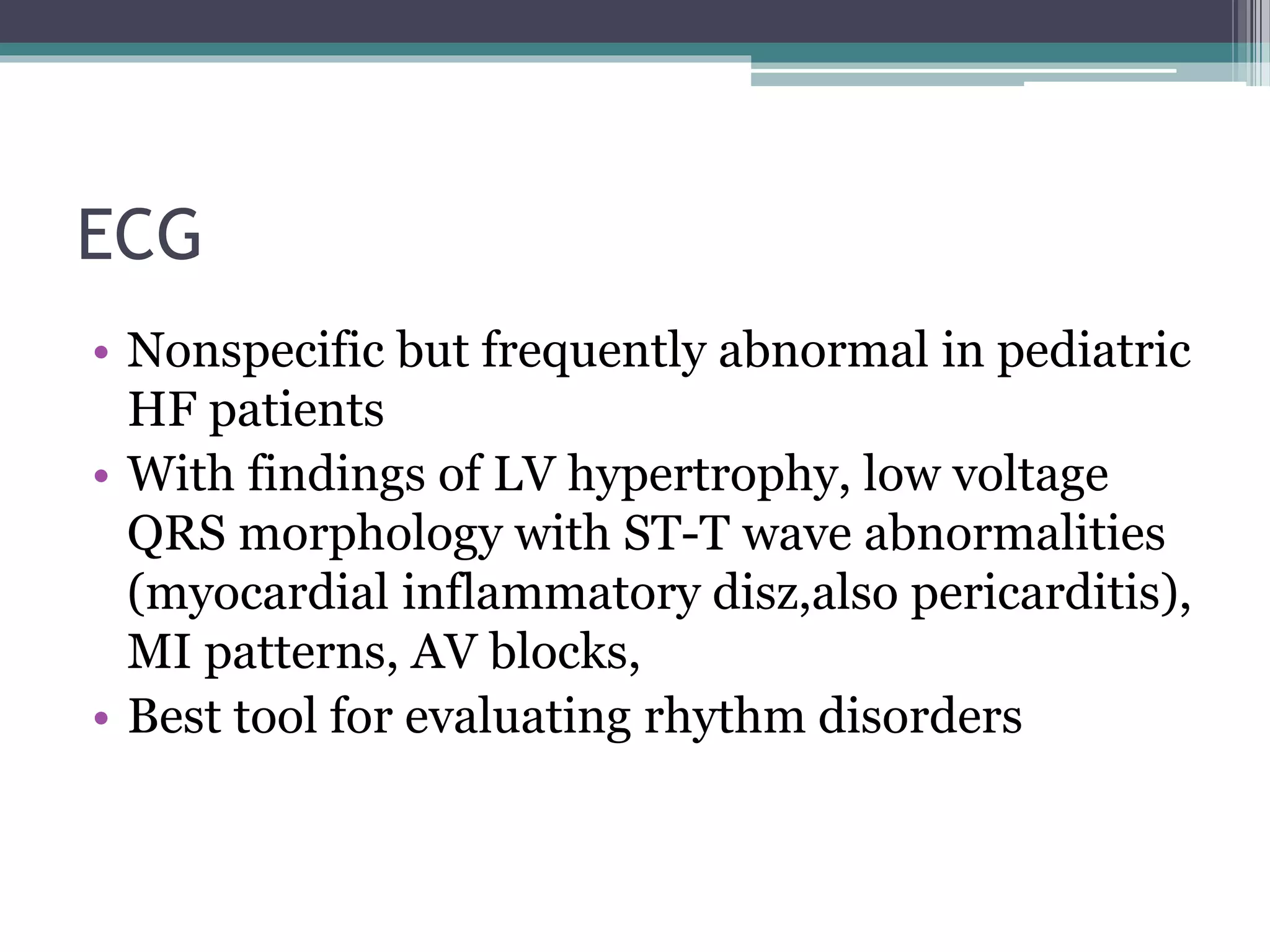 Heart failure in pediatrics | PPTX