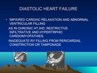 Heart failure ppt | PPT