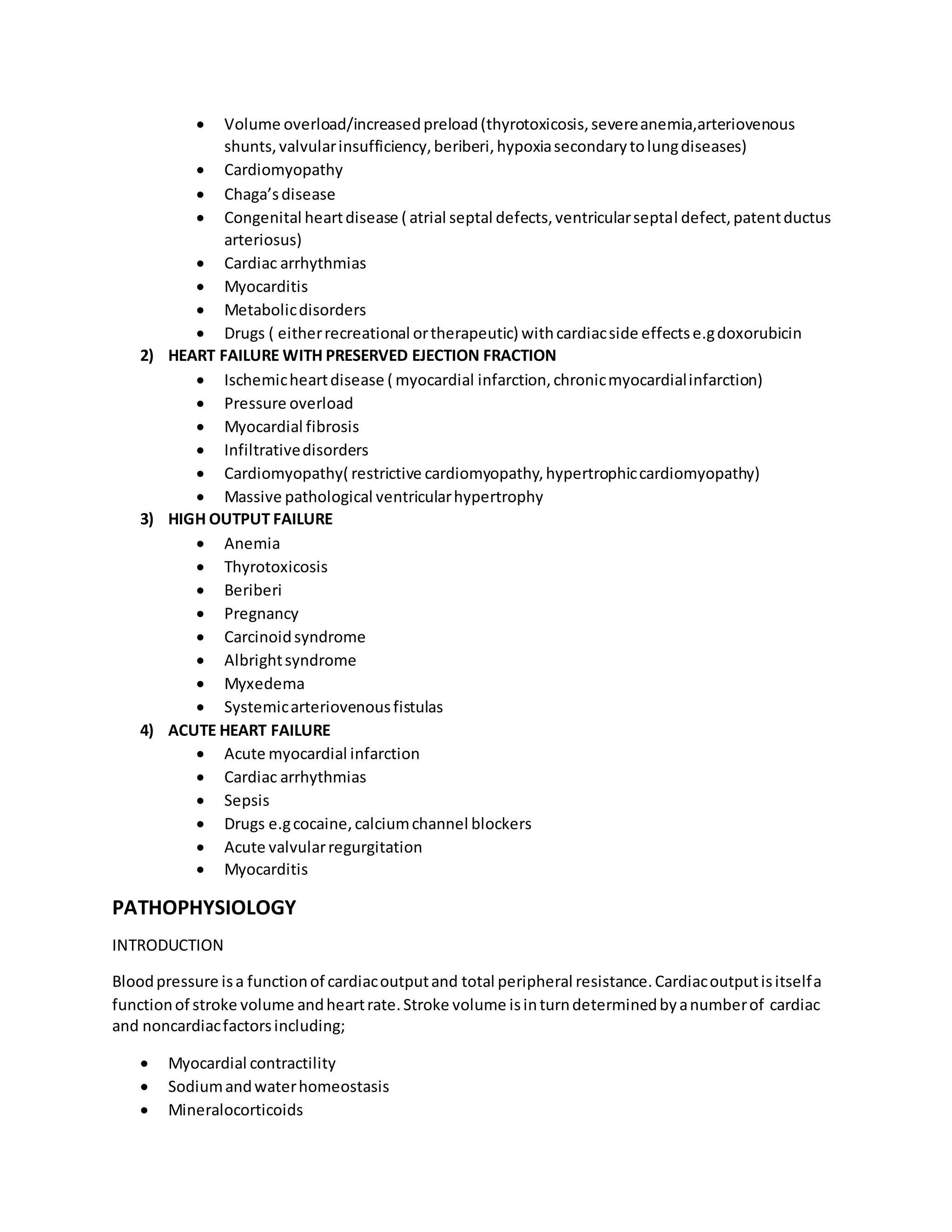 Heart failure radiology | DOCX | Heart and Cardiovascular Diseases ...