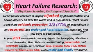 Heart Failure reasearch & physician scientist | PPT