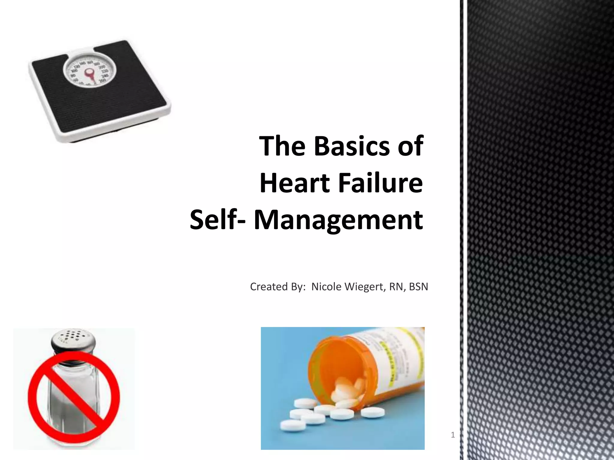 Heart failure self-management | PPTX