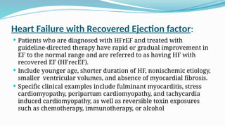 HEART FAILURE TYPES according to harrison | PPTX