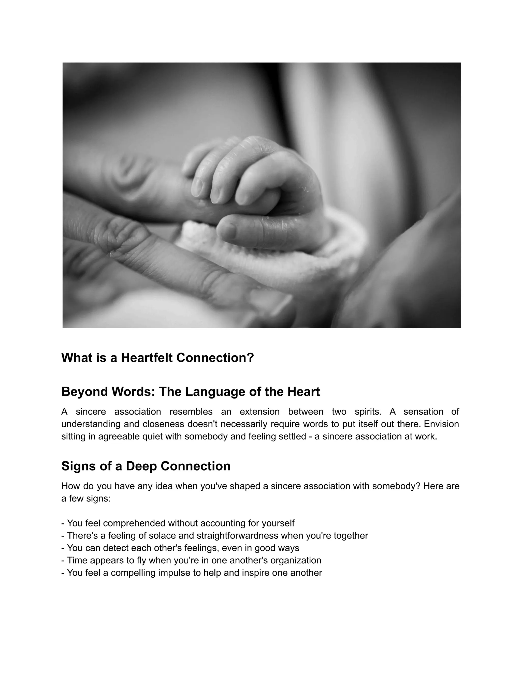 Heartfelt Connection_ A Journey Beyond Words.pdf | Free Download